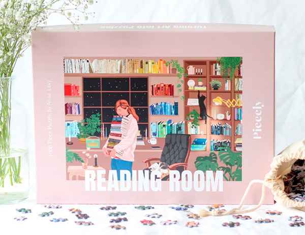 Piecely Reading Room palapeli 1000 palaa