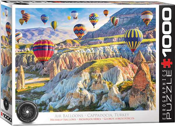 Air balloons over Cappadocia -palapeli 1000 palaa, Eurographics