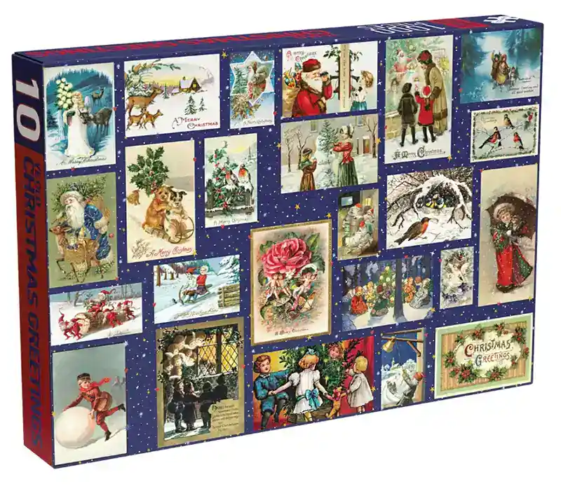 Penny Puzzle Ye Old Christmas Greetings 1000 palan palapeli
