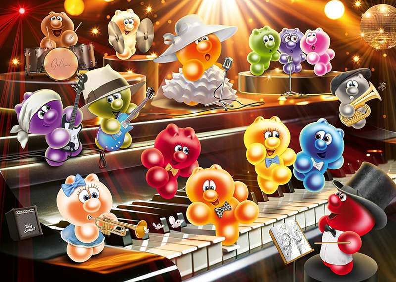 Ravensburger Gelini Make Music palapeli 1000 palaa - Pieni Harrastepuoti