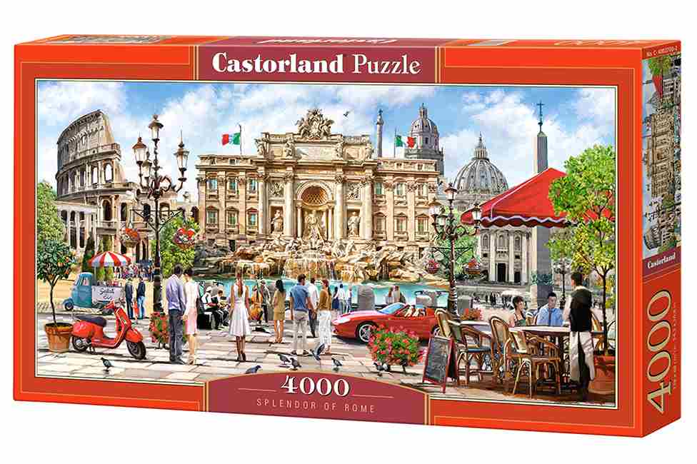 Castorland Splendor of Rome palapeli 4000 palaa - Pieni Harrastepuoti