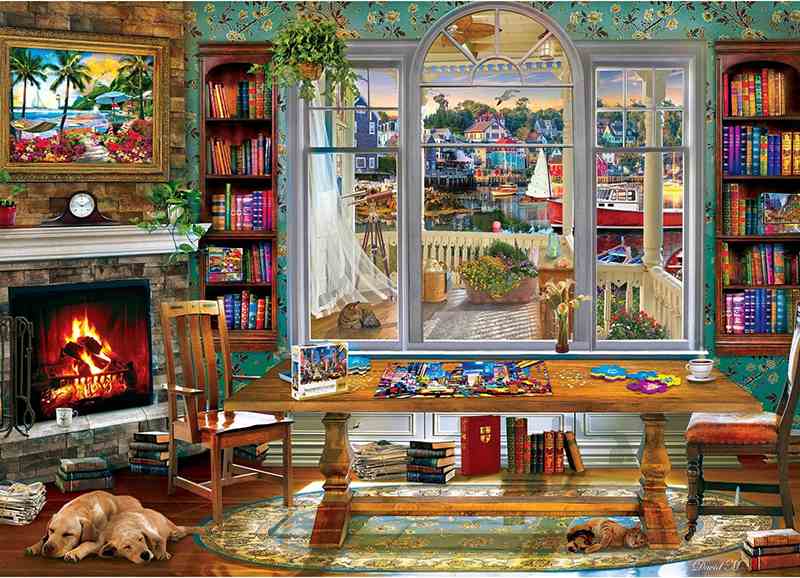 MasterPieces A Puzzling Afternoon palapeli 1000 palaa - Pieni Harrastepuoti